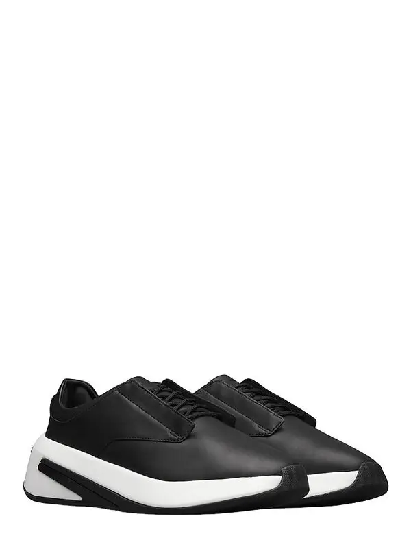 Wolf & Shepherd Supercrossover Lace Up Sneakers - Jet Black