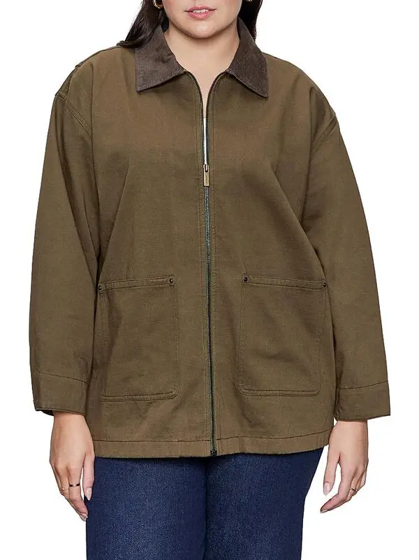 Sanctuary Barn Jacket - Burnt Olive
