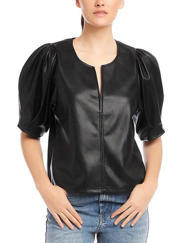 Fifteen Twenty Poof Blouse - Black