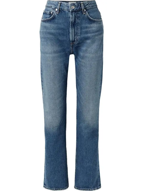 Citizens Of Humanity Zurie High-rise Straight-leg Jeans - Blue