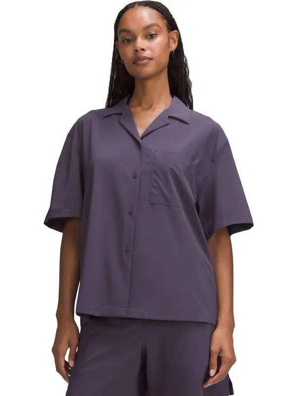 Lululemon Button-down Shirt - Atmospheric Purple