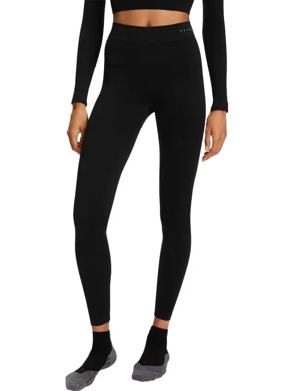 Falke Maximum Warm Long Baselayer Bottom - Black