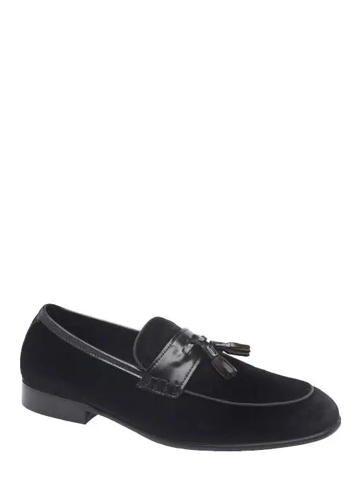 Steve Madden Salinas Tassel Loafer - Black