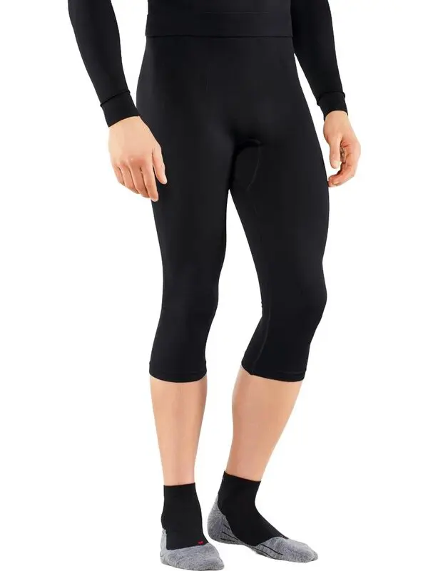 Falke Maximum Warm 3/4 Base Layer Bottom - Black