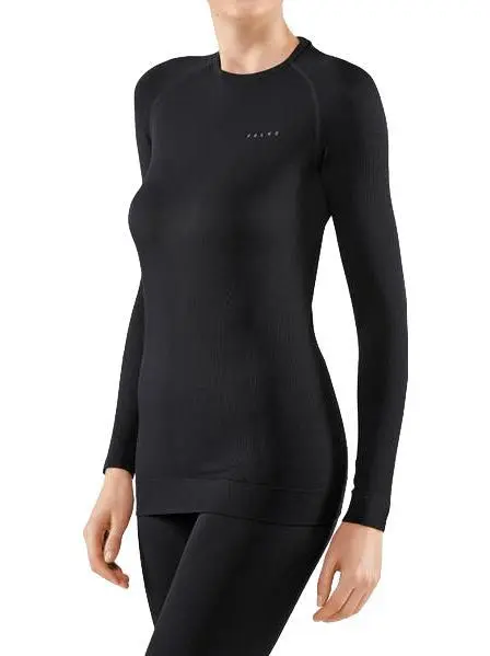 Falke Maximum Warm Base Layer Top - Black