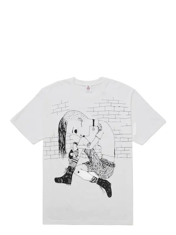 Supreme Y's Yohji Yamamoto Thinker Tee Shirt - White