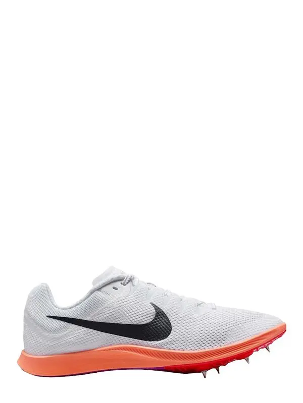Nike Zoom Rival Distance Athletic Sneakers - White/bright Crimson/hyper Turquoise