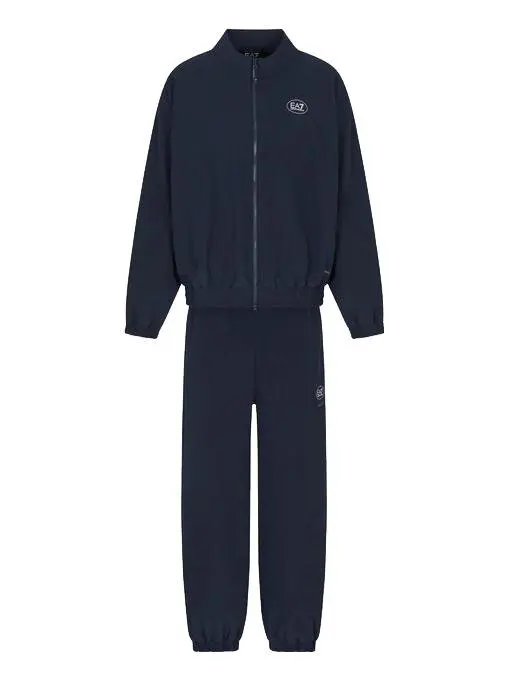 Emporio Armani Tennis Pro Tracksuit In Ventus7 Technical Fabric - Navy