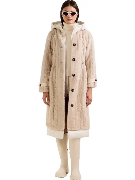 Rudsak Oriana Faux Fur Coat - White