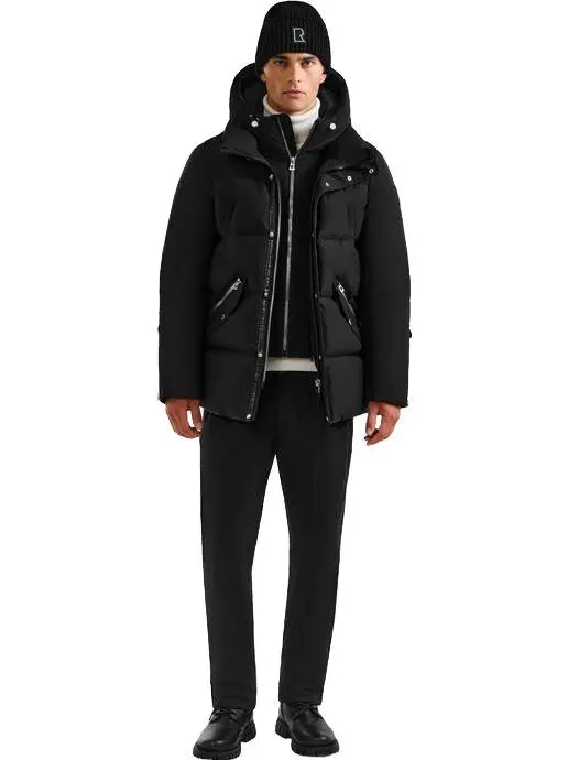Rudsak Quilted Down Parka - Black