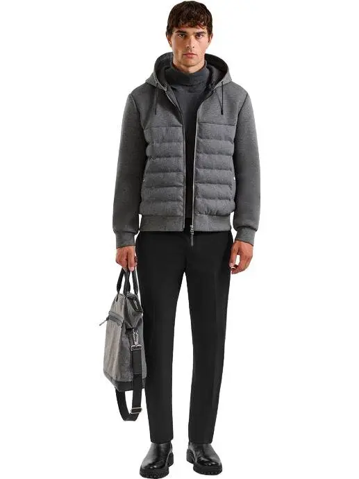 Rudsak Lightweight Down Jacket - Black / White / Pink / Gray