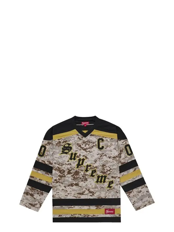 Supreme Fire & Ice Hockey Jersey - Digital Camo