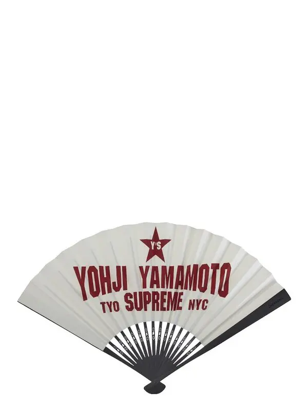 Supreme Y's Yohji Yamamoto Hand Fan - White