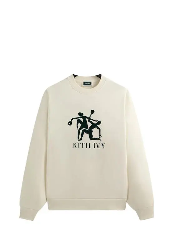 Kith Ivy Vintage Crewneck Sweatshirt - Sandrift