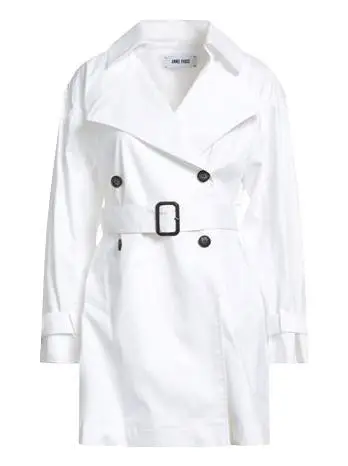 ANNIE PARIS Twill Trench Coat - White