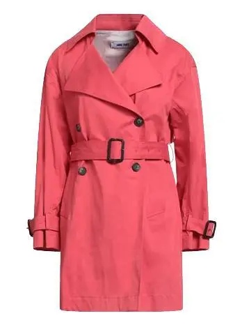 ANNIE PARIS Overcoat & Trench Coat - Red