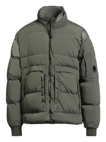C.P. COMPANY Puffer Military Jacket - Green