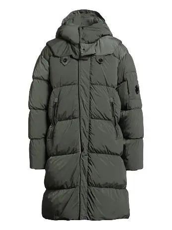 C.P. COMPANY Quilted Down Coat - Beige