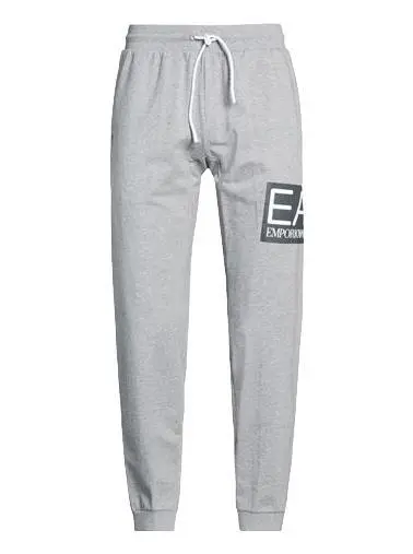 EA7 Pants Size Cotton, Elastane - Grey
