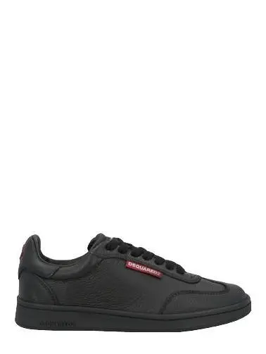 Dsquared2 Low-top Leather Sneakers - Black