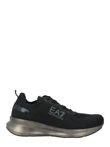 EA7 Textile Sneakers - Black