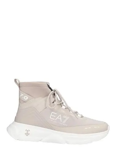 EA7 Sneakers In Light Polyester - Grey
