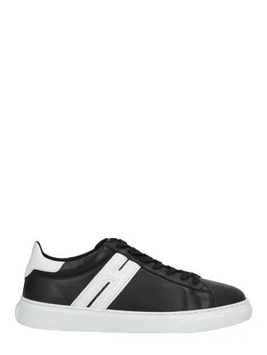 Hogan Leather Sneakers - Black
