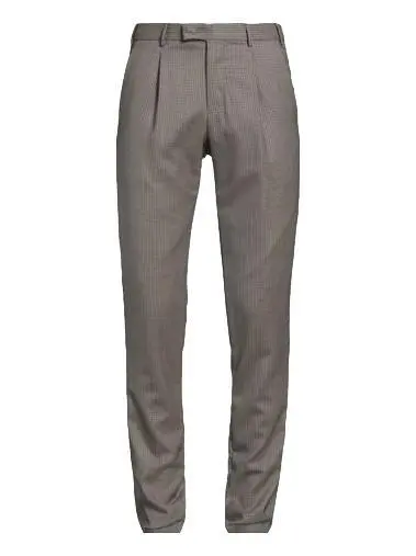 PT TORINO Houndstooth Virgin Wool Pants - Beige