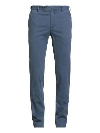 PT TORINO Pants Slate Size Cotton, Elastane - Blue