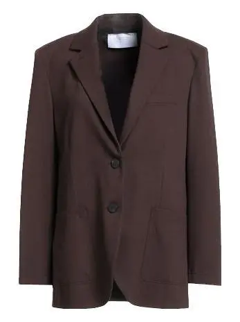 Harris Wharf London Single-breasted Jersey Blazer - Brown