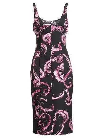 Versace Midi Dress - Black