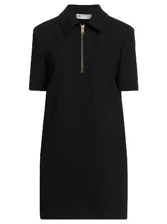Tory Burch Mini Crepe Dress - Black
