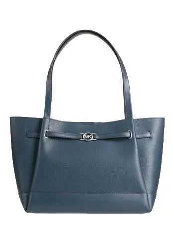 Michael Kors Leather Shopper Tote - Blue