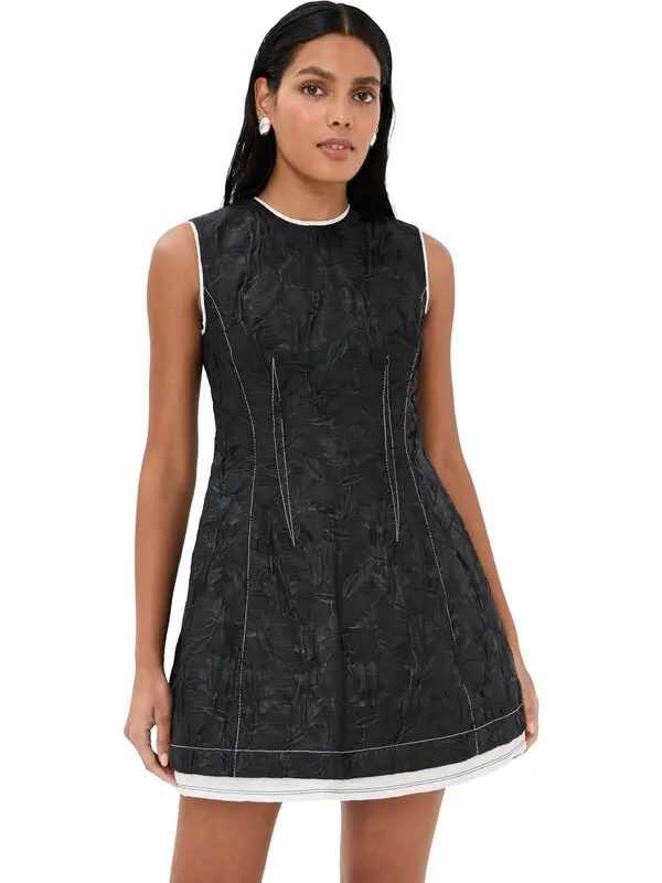 Simkhai Audrina Mini Dress - Black