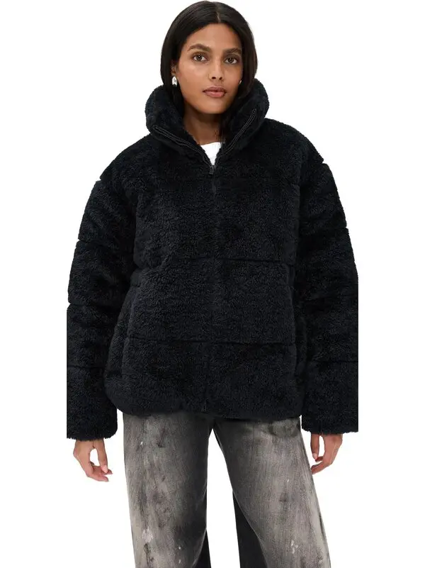 UGG Emmalyn Fluff Puffer Jacket - Tar