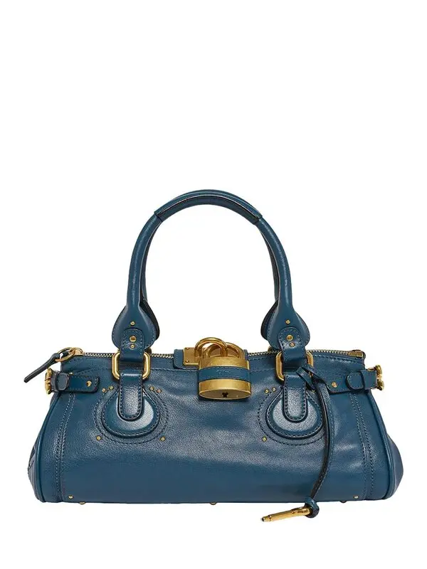 Chloé Paddington Padlock Shoulder Bag - 44q Tapest