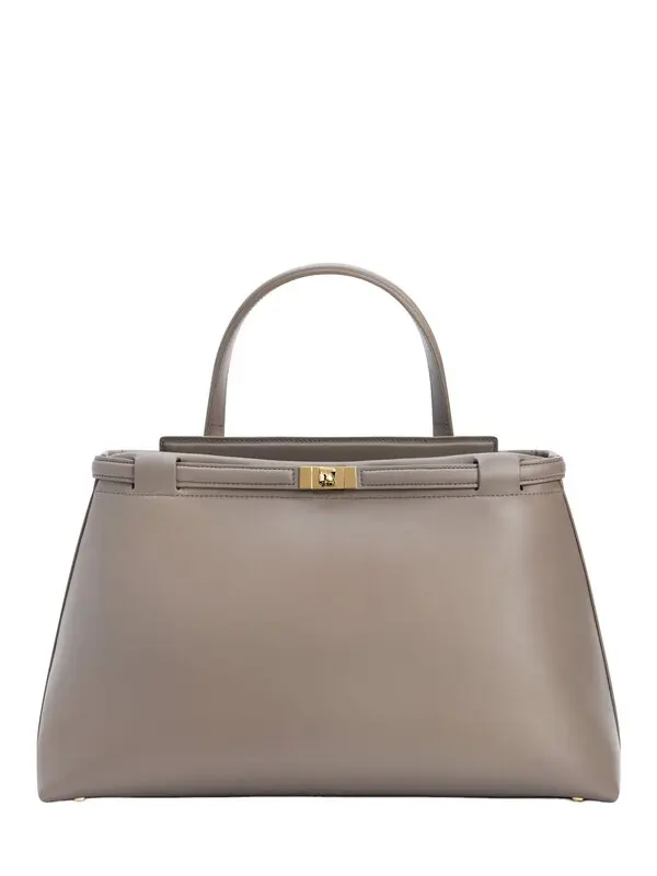 Janessa Leoné Leone Leather Top Handle Bag - Neutral