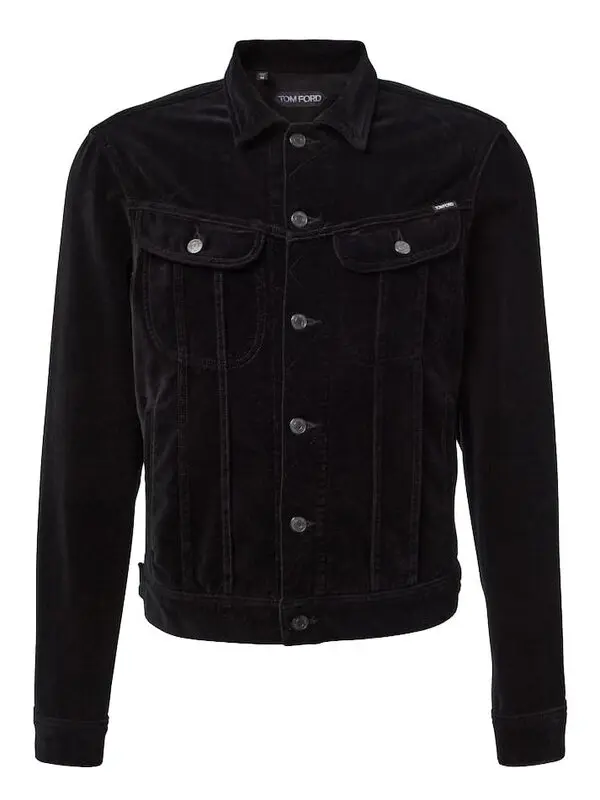 TOM FORD Velvet Jacket - Black