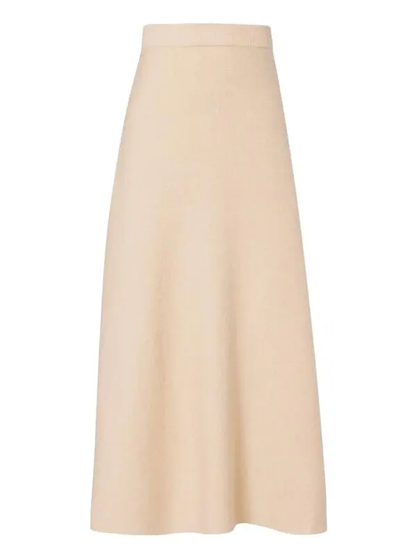 Max Mara Giberna Maxi Skirt - Beige