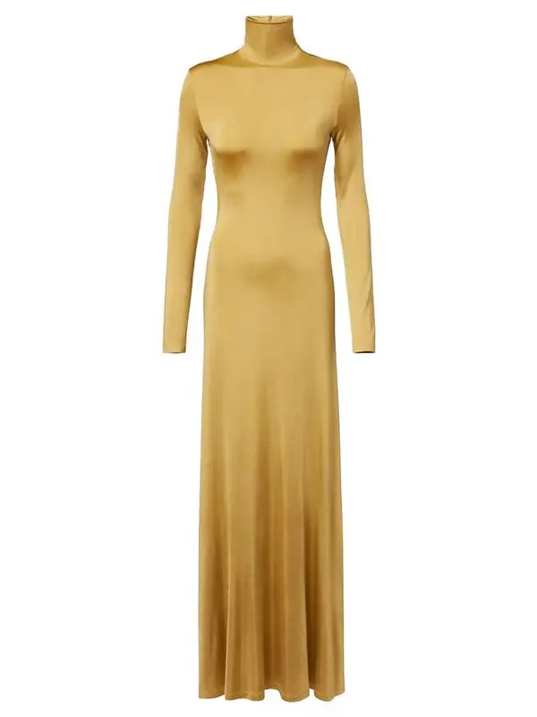 Tove Sacha Jersey Maxi Dress - Gold