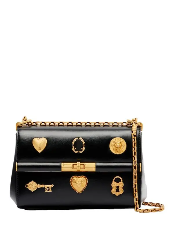 Dolce & Gabbana Marlene Small Crossbody Bag - Black