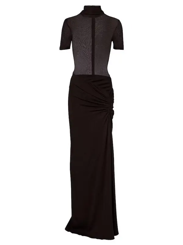 Christopher Esber Jersey Maxi Dress - Brown