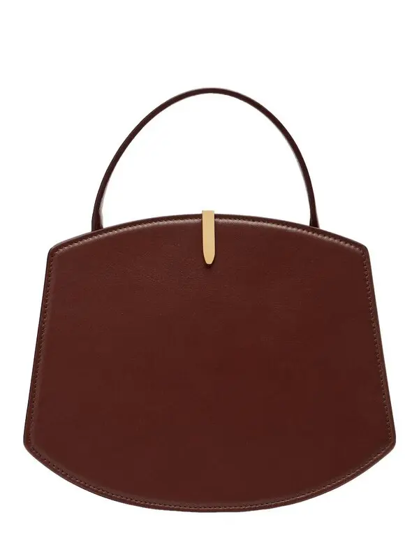 Savette Florence 20 Leather Tote Bag - Brown