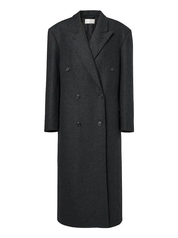 THE ROW Hariet Wool And Cashmere Coat - Grey