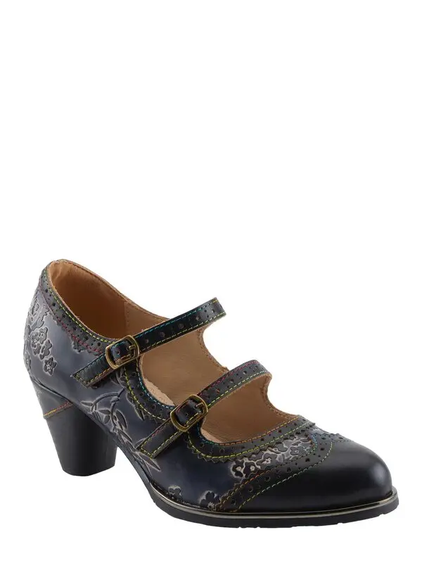 SPRING STEP SHOES Gaviria Mary Jane Pumps - Black