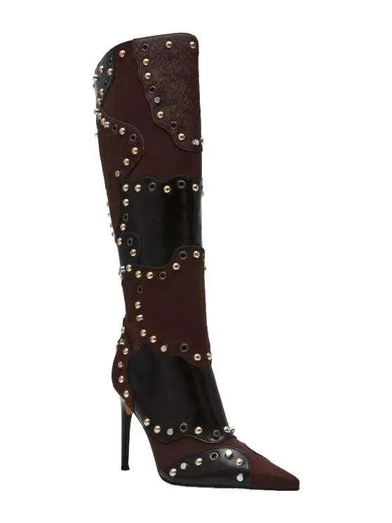 Steve Madden Revive Knee High Boot - Brown Multi