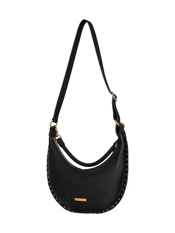 Rebecca Minkoff Darren Small Crescent Crossbody Bag - Black