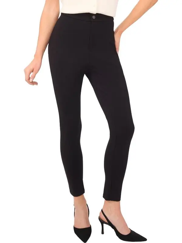 Ted Baker London Fenlinda High-waist Ponte Pants - Rich Black