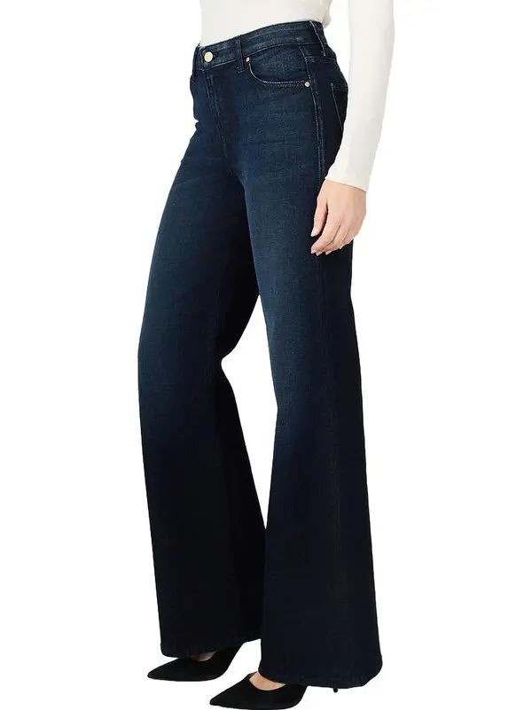 Fidelity Denim Kelli Wide-leg Trousers - Used Blue