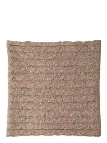 Brunello Cucinelli Dazzling Knit Neck Warmer - Brown